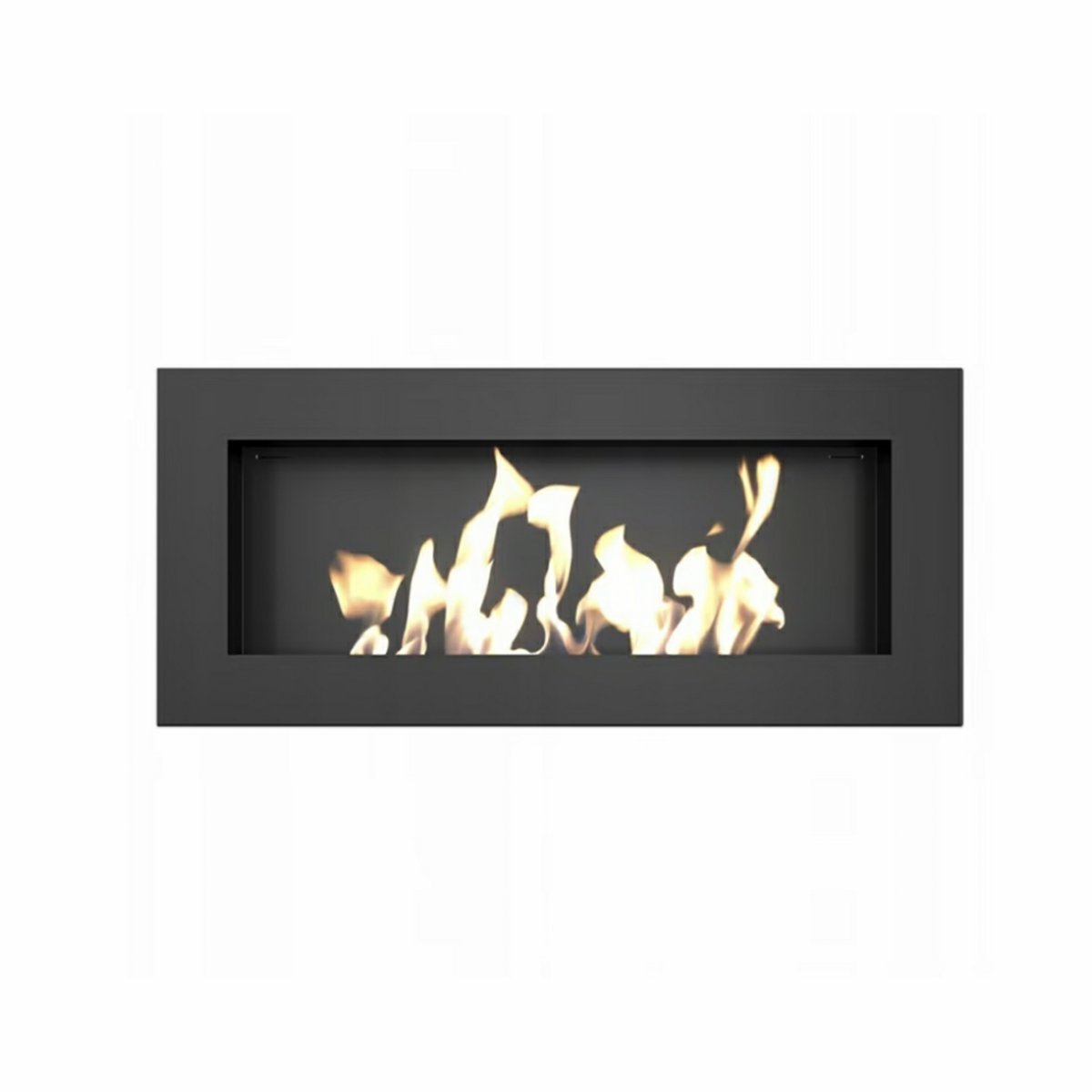 Delta Slim Sort Bioethanolpejs - Elegant og Miljøvenlig Væghængt Pejs